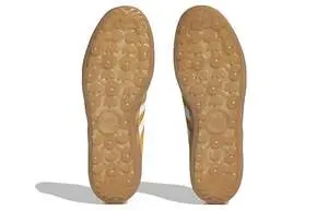 Adidas Gazelle Indoor "orange Peel Gum" Suede Sneakers - Yellow/white