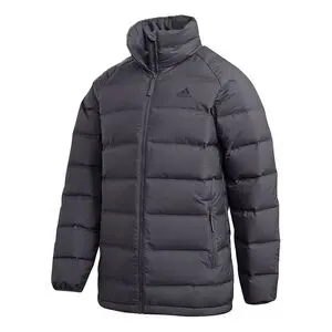 Adidas Helionic Down Jacket - Dark Gray