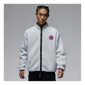 JORDAN Air Fearless Full-zip Fleece Jacket - Platinum Tint