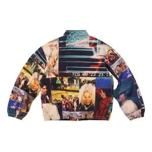 Supreme X Mark Leckey Hardcore Patchwork Harrington Jacket - Multi-color