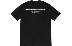 Supreme Box Logo Short Sleeve Tee - Black