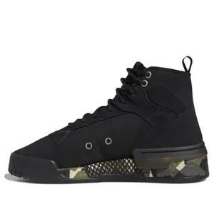 Adidas Rivalry Rm High Top Sneakers - Black/green