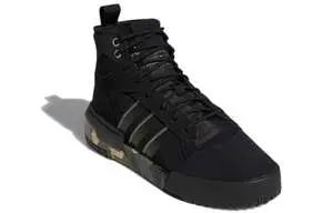 Adidas Rivalry Rm High Top Sneakers - Black/green