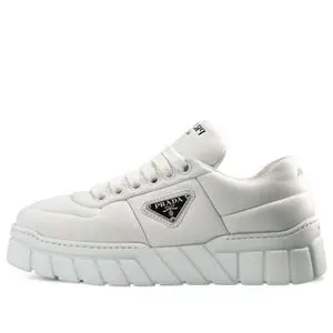 Prada Padded Nappa Leather Sneakers