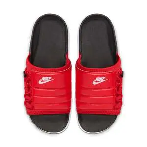 Nike Asuna Slide Minimalist Design - Black/university Red