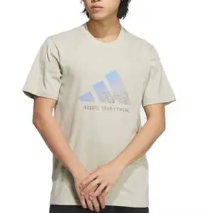 Adidas Graphic T-shirt Asia Sizing 'white Blue