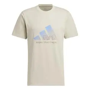 Adidas Graphic T-shirt Asia Sizing 'white Blue - White/blue
