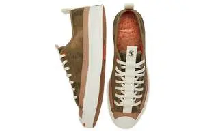 CONVERSE Todd Snyder X Jack Purcell Low Top Sneakers - Gray/creamyellow/black