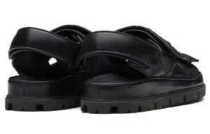 Prada Padded Nappa Leather Sandals
