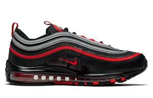 Nike Max 97 Reflective Bred Sneakers - Black