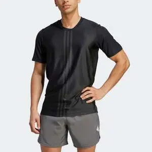 Adidas Hiit Workout 3-stripes T-shirt - Black