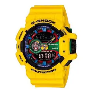Casio G-shock Analog-digital Watch - Yellow