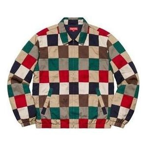 Supreme Patchwork Harrington Jacket - Multi-color
