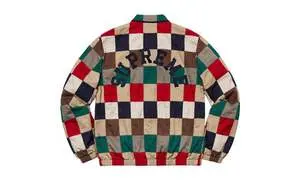 Supreme Patchwork Harrington Jacket