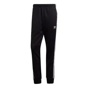 Adidas Originals Sst Tp P Blue Sports Pants - Black