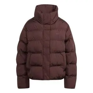 Adidas Short Vegan Puffer Jacket - Shadow Brown