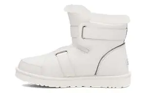 UGG Mini Buckle Short Boots - White