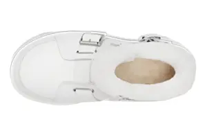 UGG Mini Buckle Short Boots - White