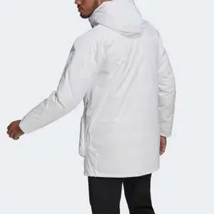 Adidas Full-length Zipper Down Jacket With Multiple Pockets