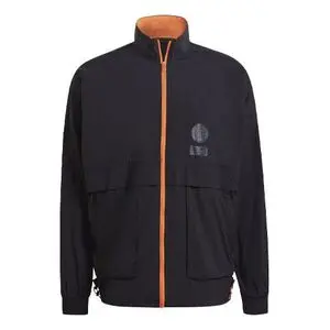 Adidas Windproof Stand Collar Jacket - Black