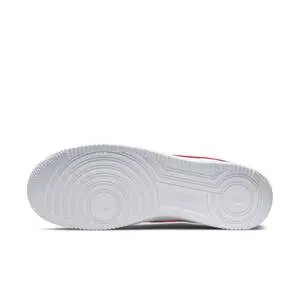 Nike Force 1 "just Do It" Low Top Sneakers - White/red