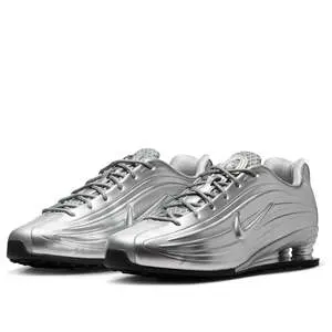 Nike Shox Z Sneakers - Silver/black/metallic Silver