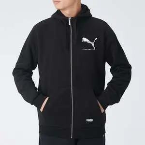 PUMA Athletics Hooded Zip-up Jacket