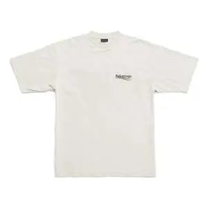 Balenciaga Balenciaga Political Campaign T-shirt Large Fit 'beige' Beige