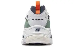 Sketchers Dlites 1.0 Chunky Lace-up Sneakers - Beige/navy