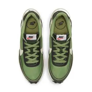 Nike Waffle Debut "alligator" Low Top Lace-up Sneakers - Blackgreen
