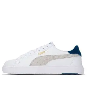 PUMA Serve Pro Lite Low Top Sneakers - White/gray/blue