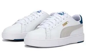PUMA Serve Pro Lite Low Top Sneakers - White/gray/blue