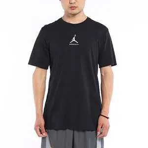 JORDAN Logo Sports Round Collar Short Sleeves Tee