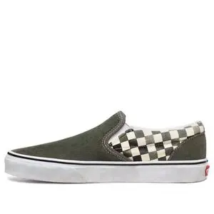 VANS Washed Classic Slip-on Sneakers - Green