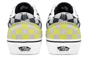 VANS Old Skool Checkerboard Sneakers - Blackyellow