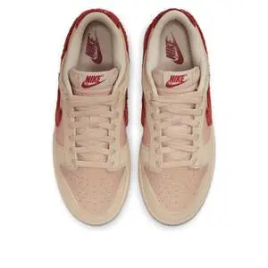 Nike Dunk Low "terry Swoosh" Sneakers - Cream