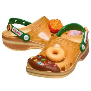 CROCS Classic Clog "krispy Kreme" Collaboration