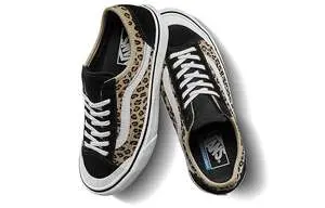 VANS Style 36 Decon Sf Leopard Print Low Top Sneakers - Black/white/leopard