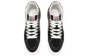 VANS Og Style 138 Ns Lx High Top Leopard Print Sneakers - Black/brown