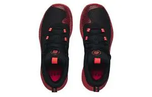 Under Armour Curry Hovr Splash Basketball Sneakers - Black/red