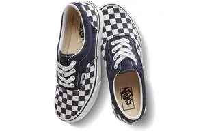 VANS Era Checkerboard Sneakers - Blue/white