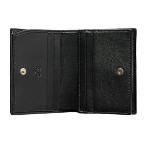 Gucci 26 Gg Marmont Short Wallet - Black