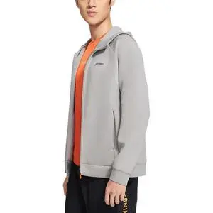LI-NING Gym Hooded Zip-up Coat