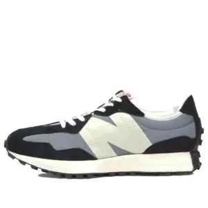 NEW BALANCE 327 Athletic Sneakers - Black/grey/white