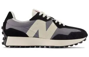 NEW BALANCE 327 Athletic Sneakers - Black/grey/white