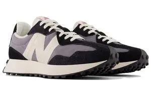 NEW BALANCE 327 Athletic Sneakers - Black/grey/white