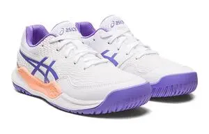 Asics Gel-resolution 9 Athletic Sneakers - White/amethyst