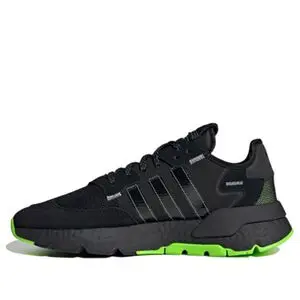 Adidas Originals Nite Jogger Sneakers - Black/green