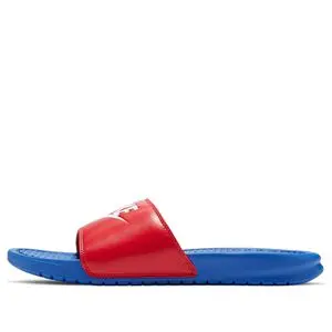 Nike Benassi Jdi Slides - Whiteredblue
