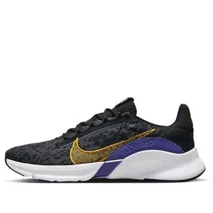 Nike Superrep Go 3 Next Nature Flyknit Athletic Sneakers - Black/yellow